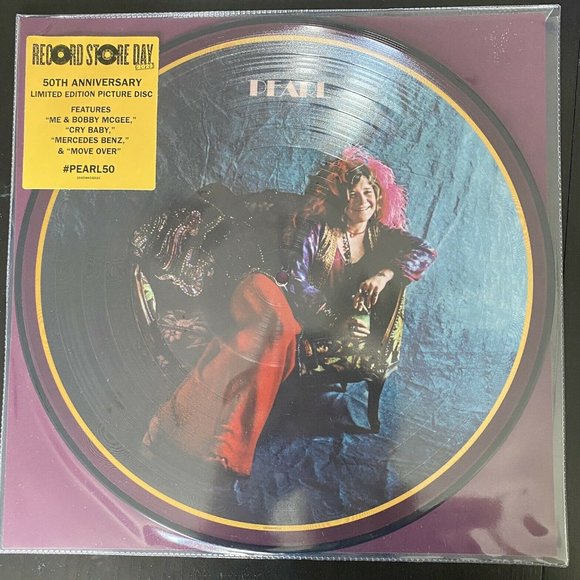 Janis Joplin | Media | Janis Joplin Pearl Picture Disc Record Store Day ...